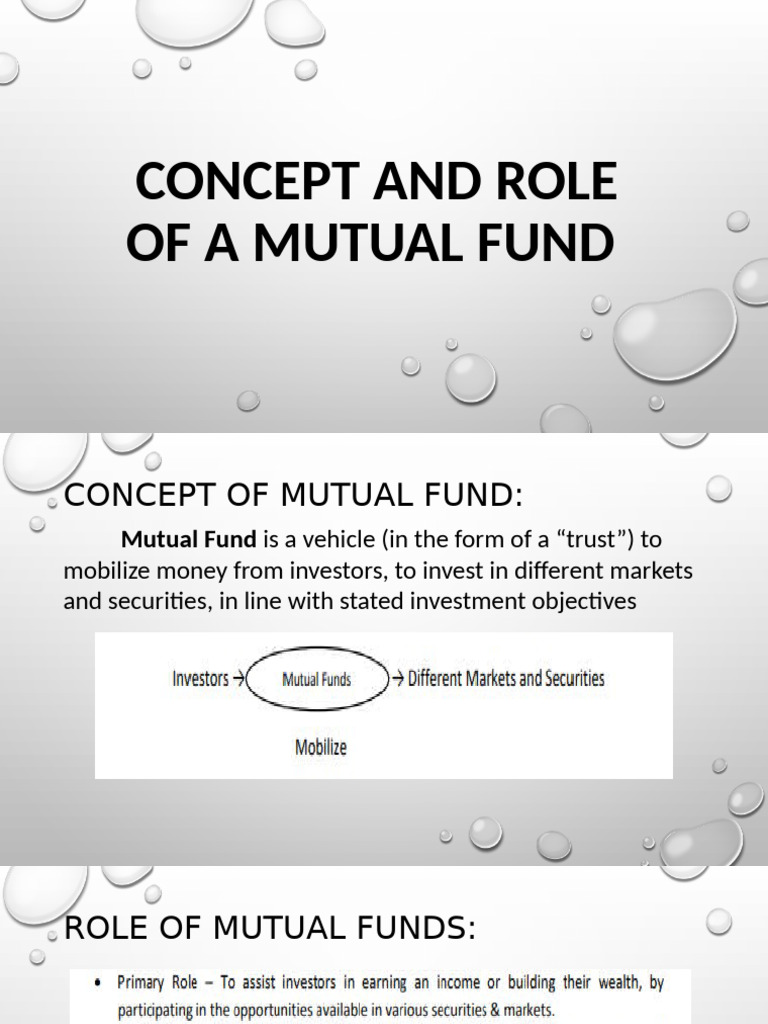 Group 1 Mutual Funds Report | PDF | Investment Fund | Mutual Funds