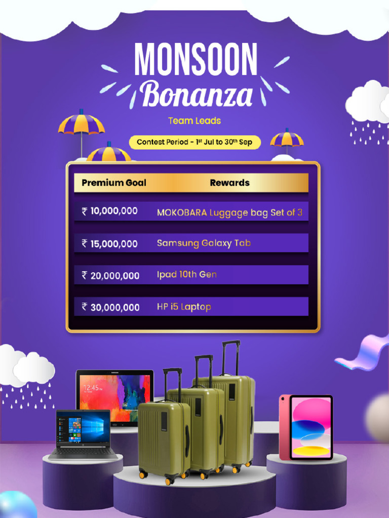 Monsoon Offer(Team Leads) | PDF