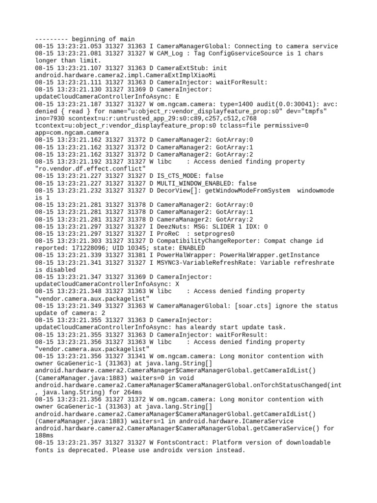 Log Cat 12 | PDF | Computer Programming | Software