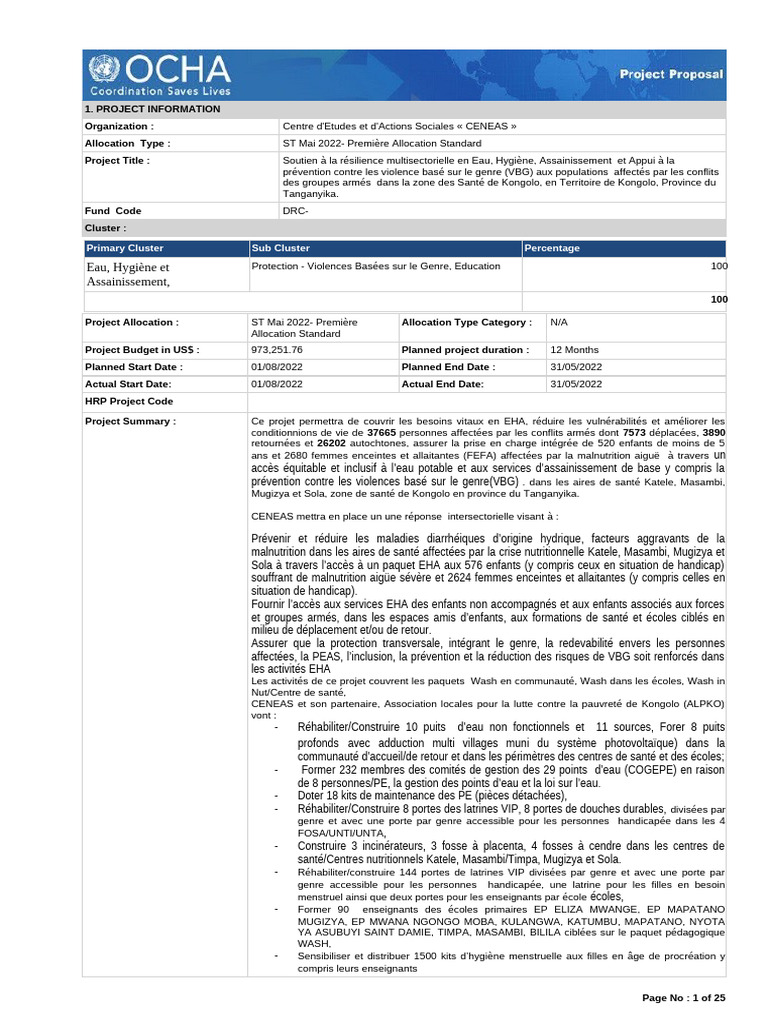 ProjectProposal (2) Corrigé FH 2022 - Copie(1) | PDF