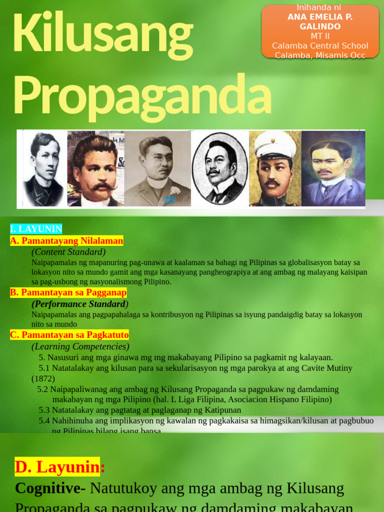 Kilusang Propaganda | PDF