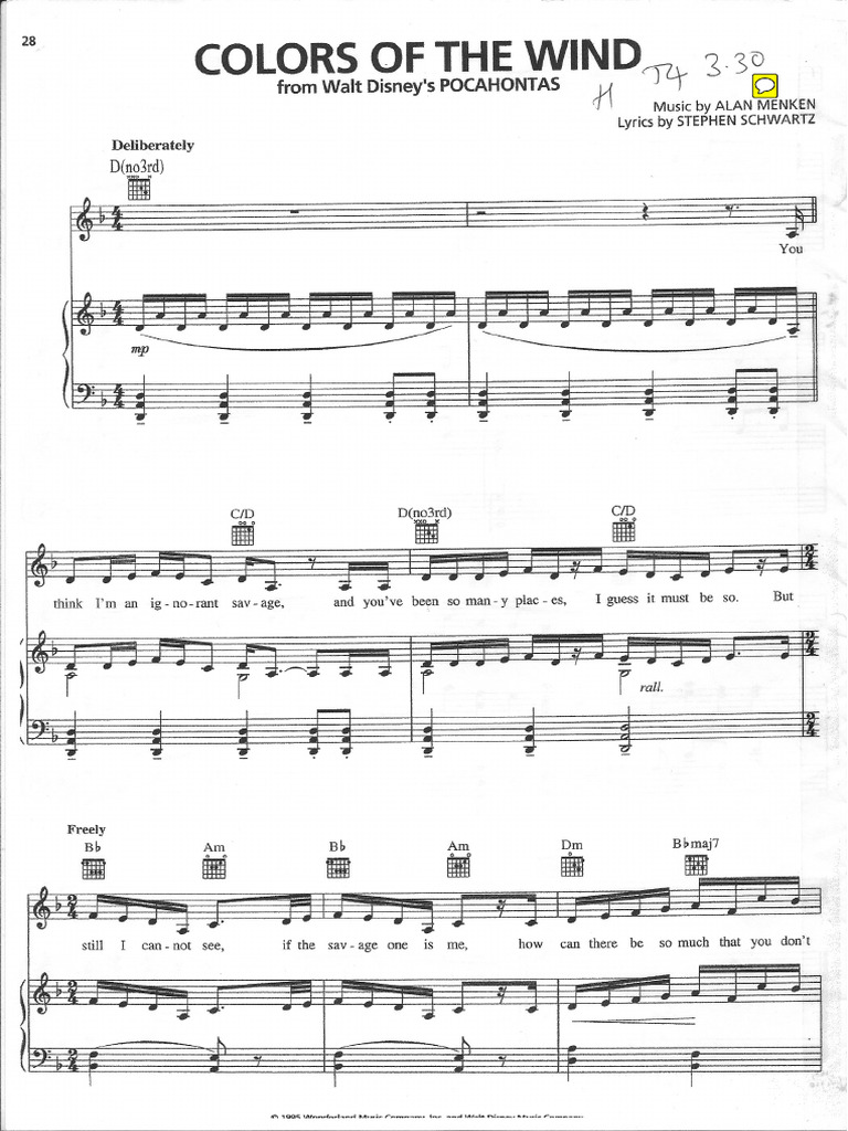 Colours of The Wind | PDF