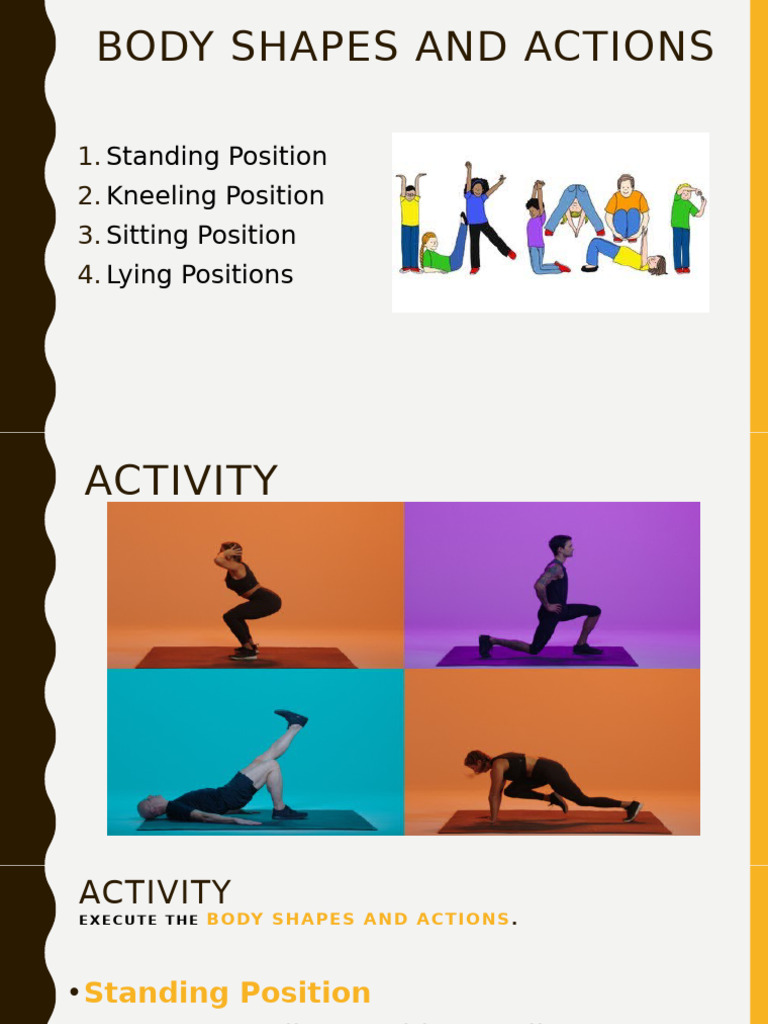 Body Shapes and Actions | PDF