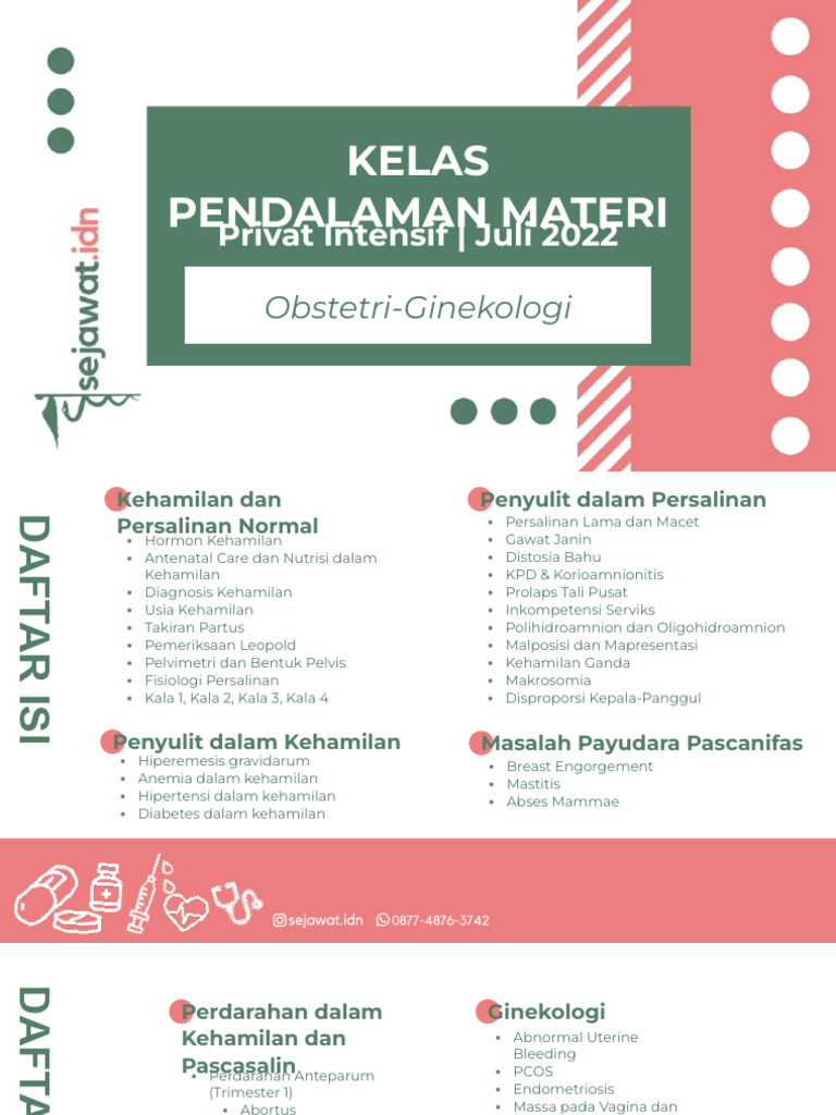 PM Intensif Obgin | PDF