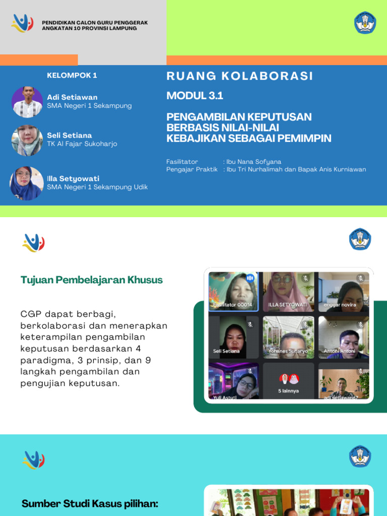 Ruang Kolaborasi Modul 3.1 - Adi Setiawan | PDF