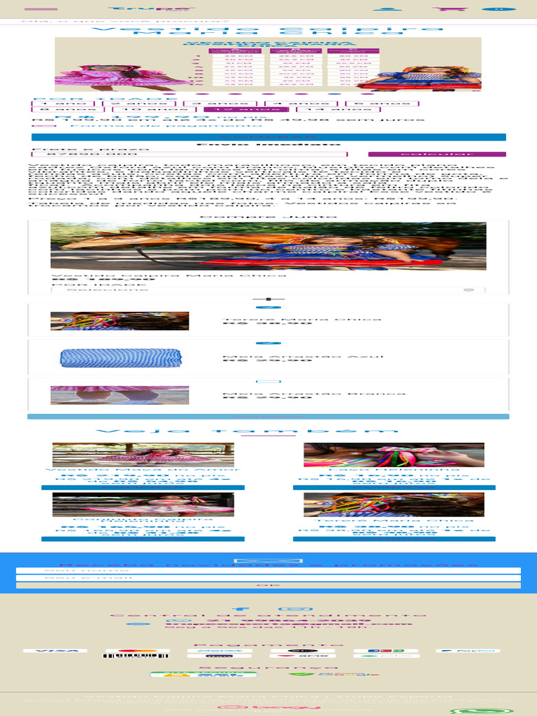 Vestido Caipira Maria Chica Trupe Esperta | PDF