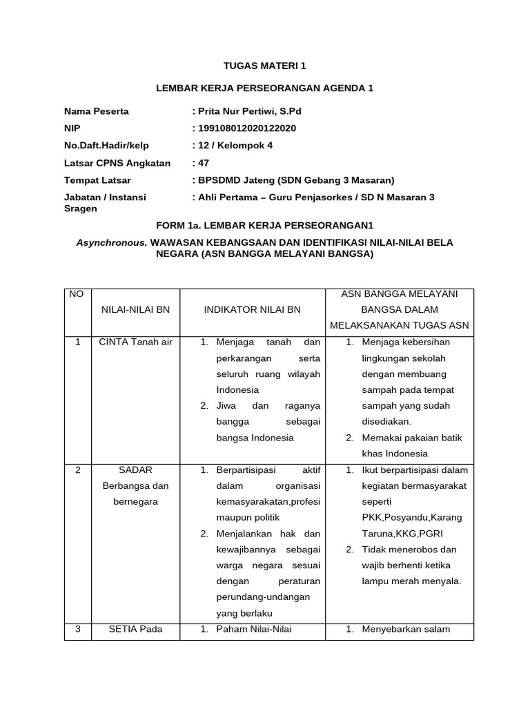 Tugas Individu 1 | PDF