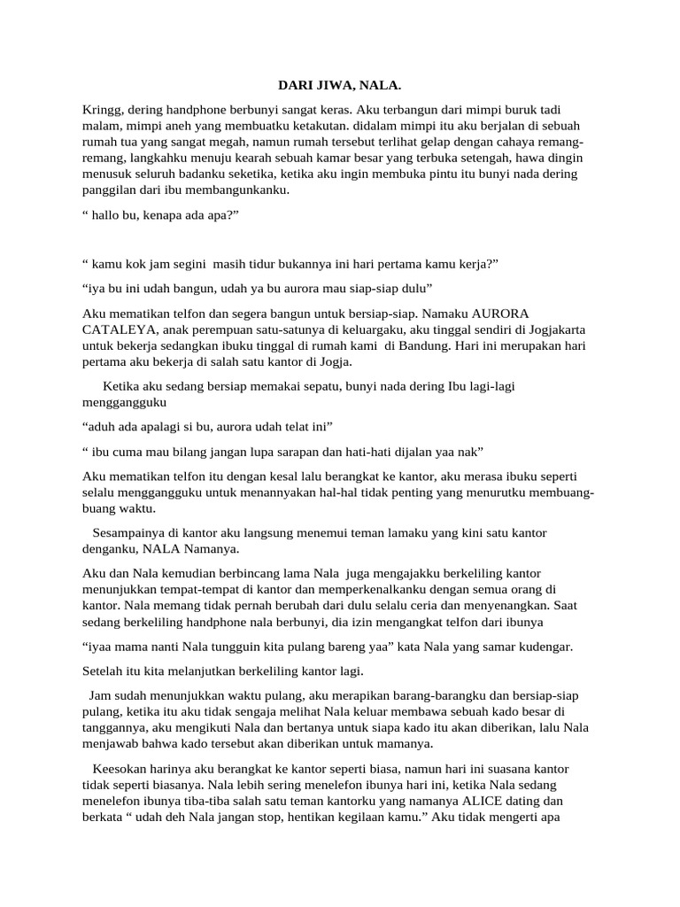 Dari Jiwa, Nala. | PDF