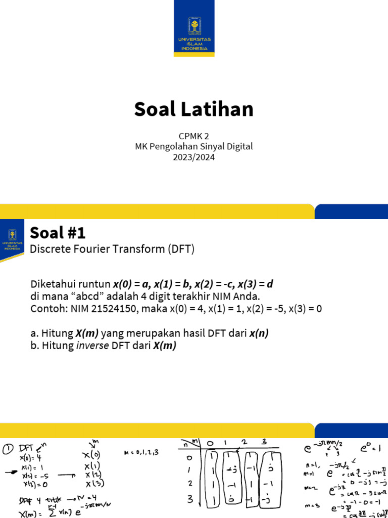 Soal Latihan - CPMK 2 | PDF