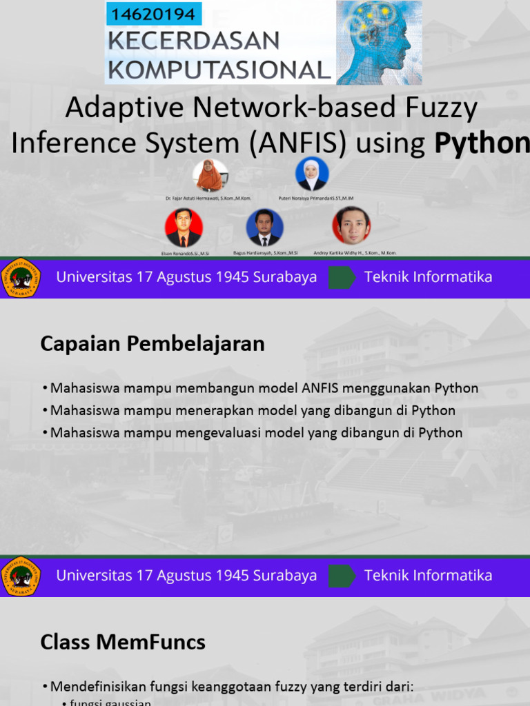 12 - Neuro Fuzzy System - Python | PDF