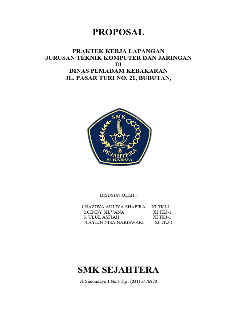 PROPOSAL PKL 2023 - 2024 FourGirls | PDF