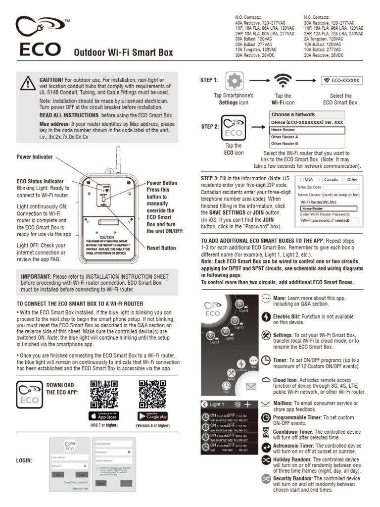 ECO smart controller | PDF