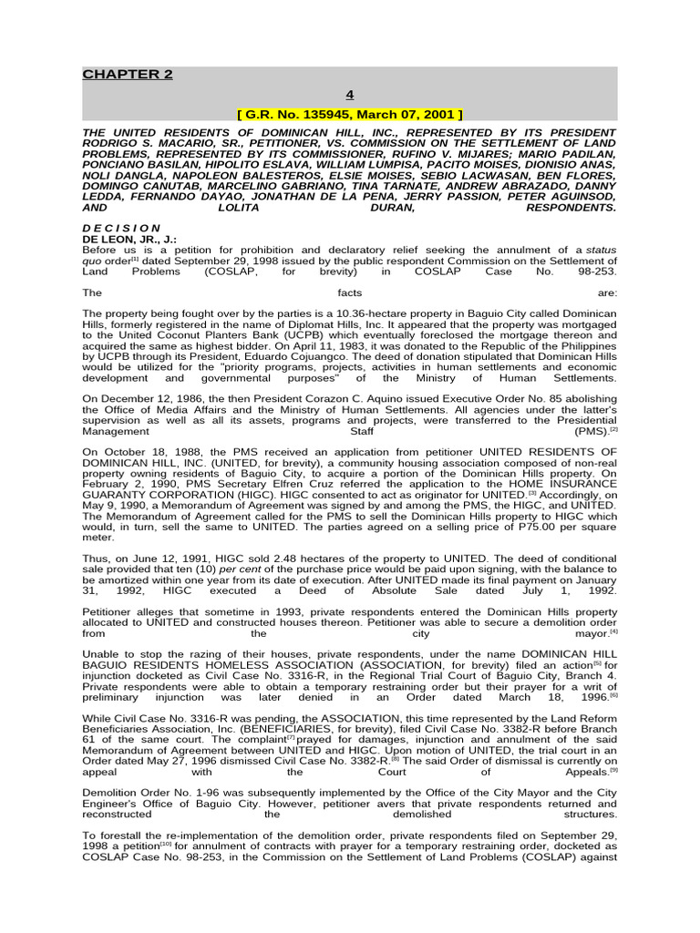 Full Cases - Chapter 2 | PDF