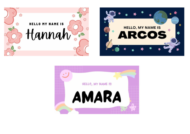 Kulitis Name Tag | PDF