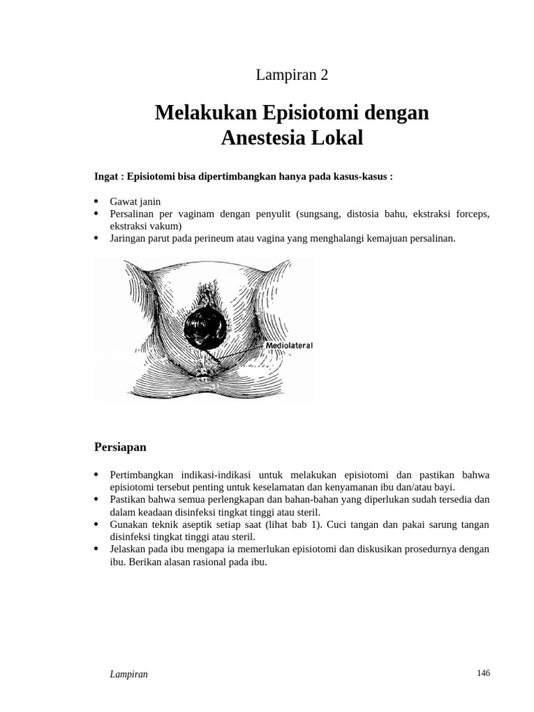 Lampiran 2 - Episiotomi | PDF