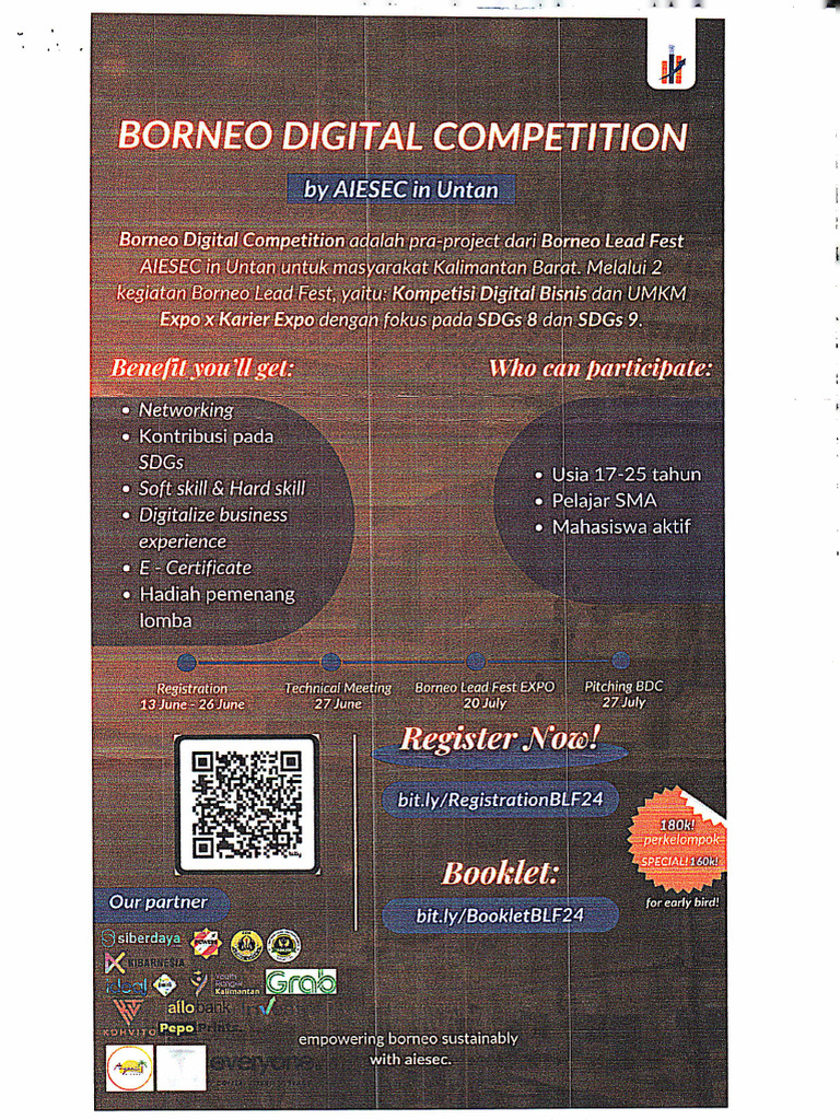 Kegiatan Borneo Lead Fest (Aisesec in Untan) | PDF