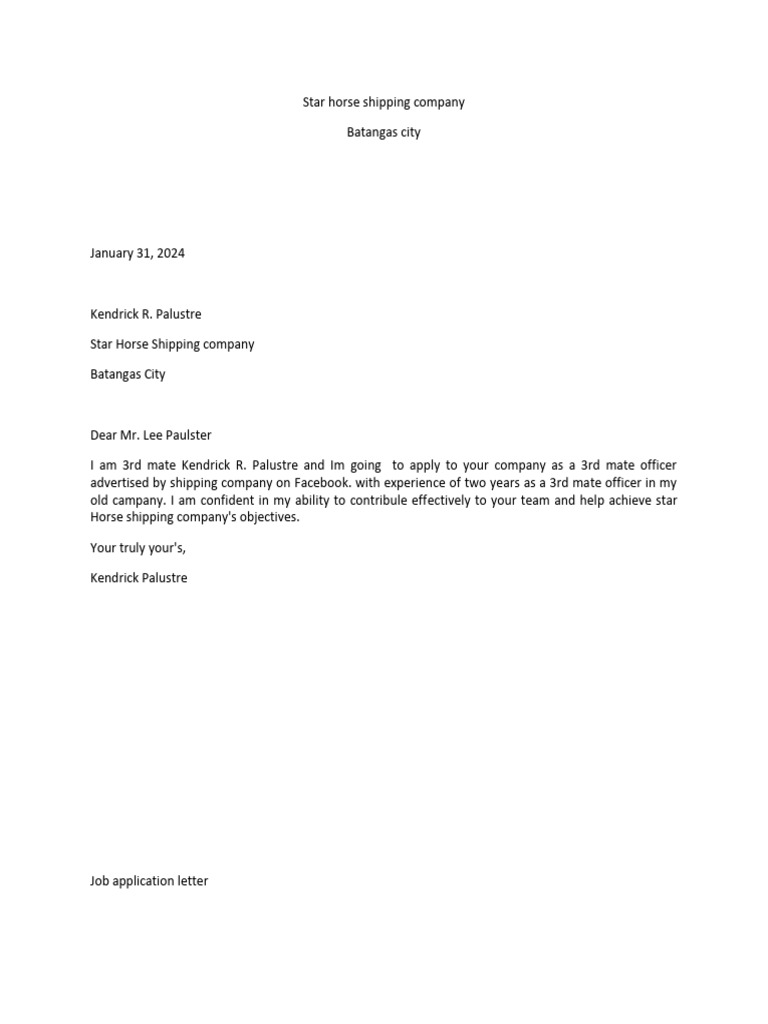 Purposive Communication 11 Business Letters | PDF