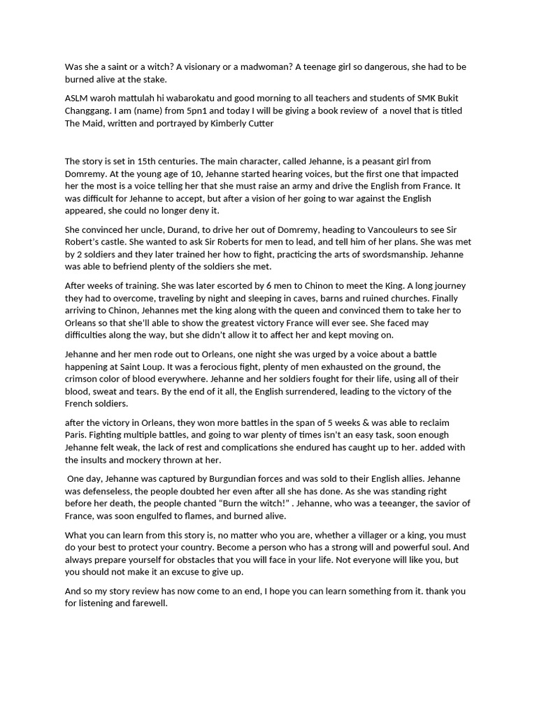 The Maid Review | PDF