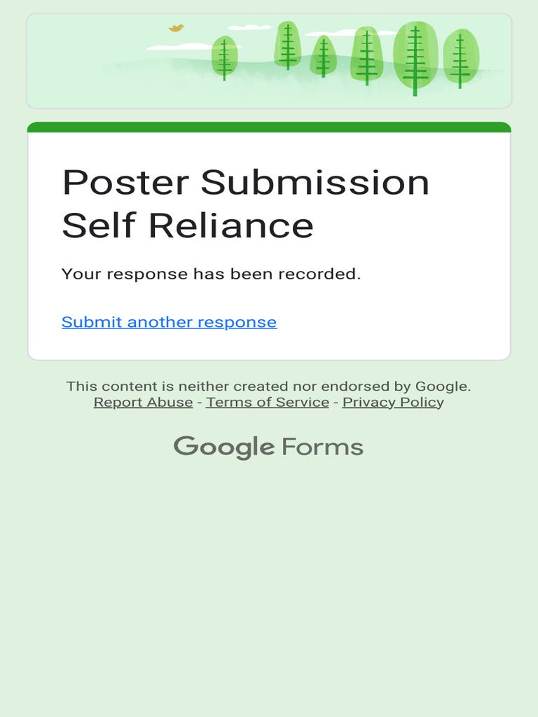 Poster Submission Self Reliance | PDF