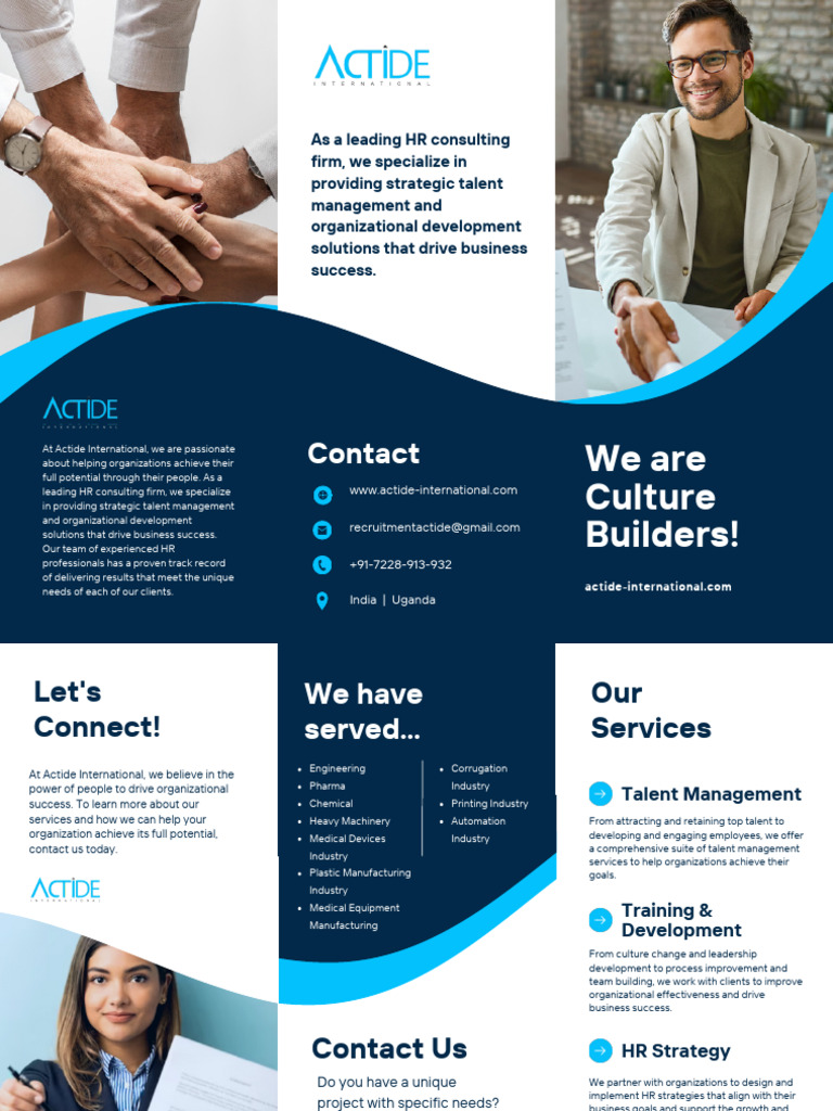 Actide - Brochure 2024 | PDF