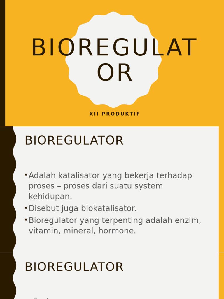 PP Bioregulator | PDF