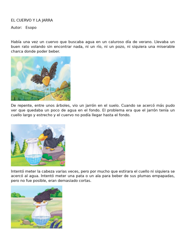 El Cuervo y La Jarra | PDF