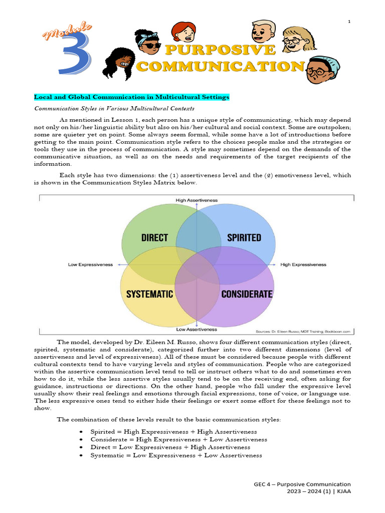 MODULE-3-Purposive-Communication | PDF