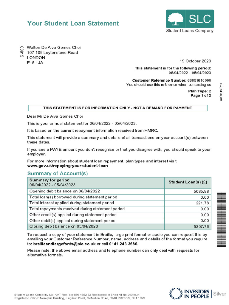 Letter of Entitlement | PDF