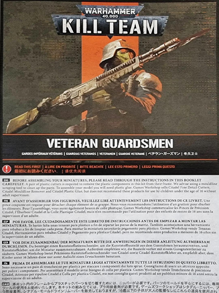 Kill Team Veteran Guardsmen HQ | PDF