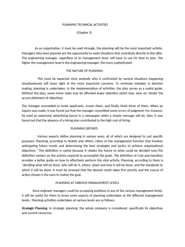 Chapter 3 Summary | PDF