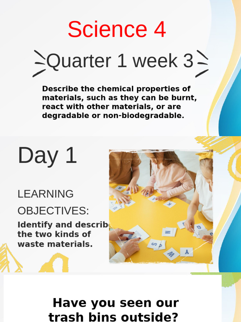 Science4 Q1 Week3 PPT MATATAG | PDF