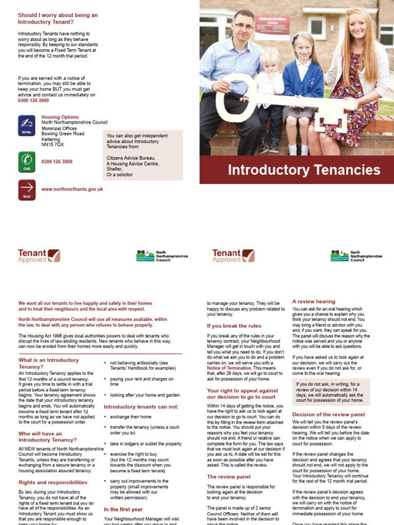 Introductory Tenancies: Should I Worry About Being An Introductory ...
