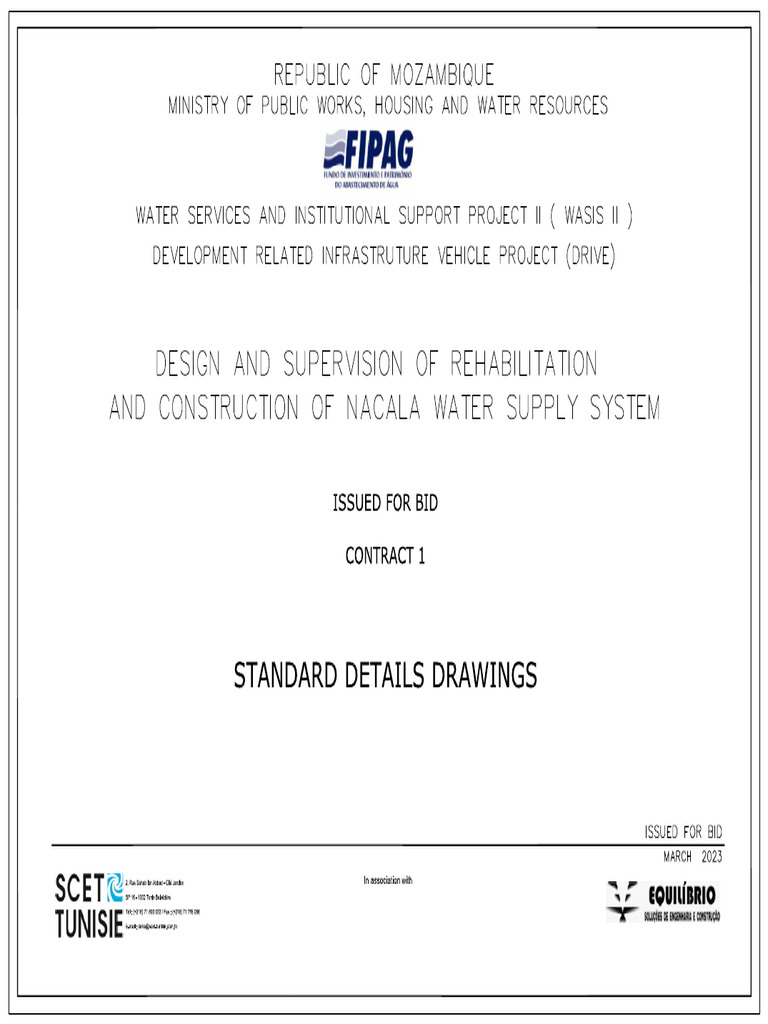 Standard Details Drawings-Contract - 1 - 1 | PDF