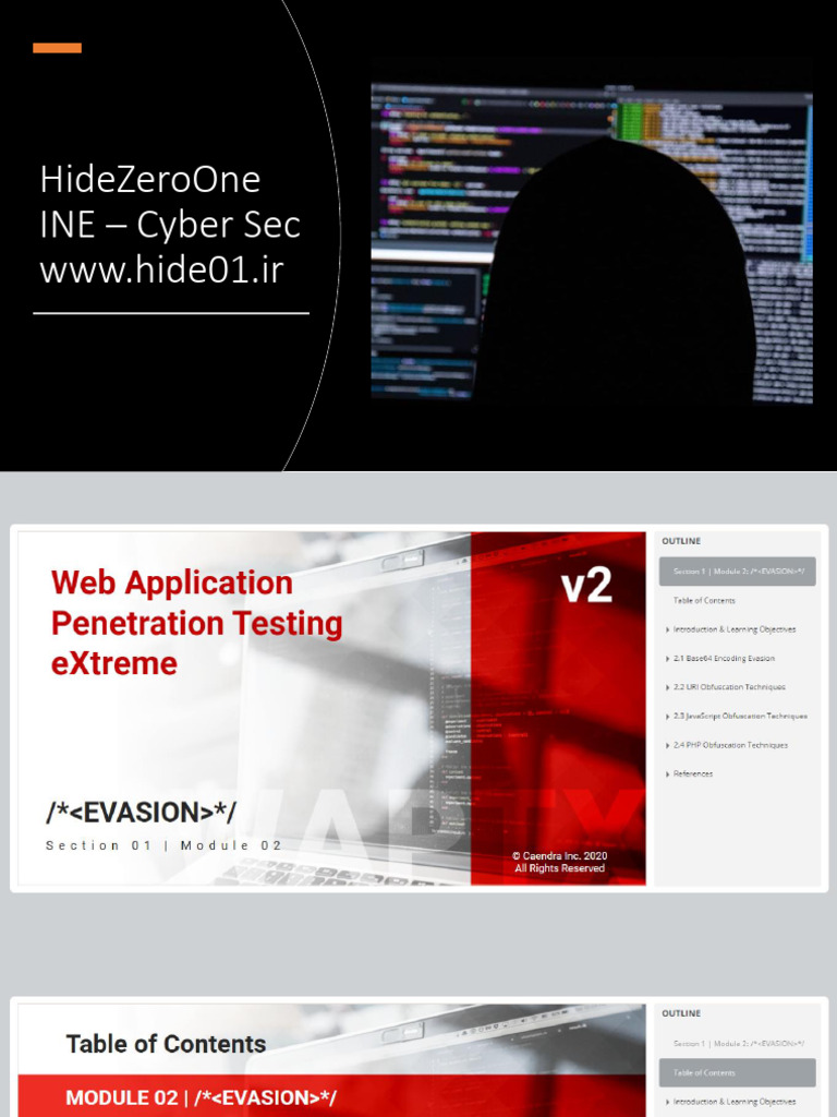 Hacking Evasion Basics Pdf