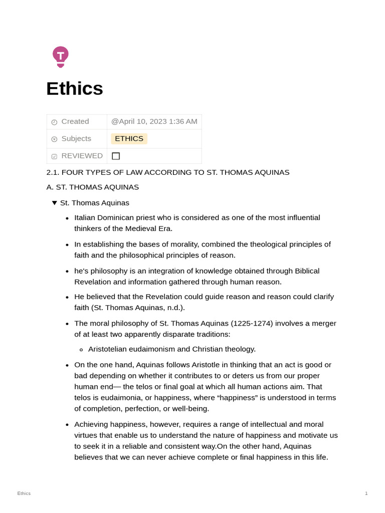 Ethics | PDF