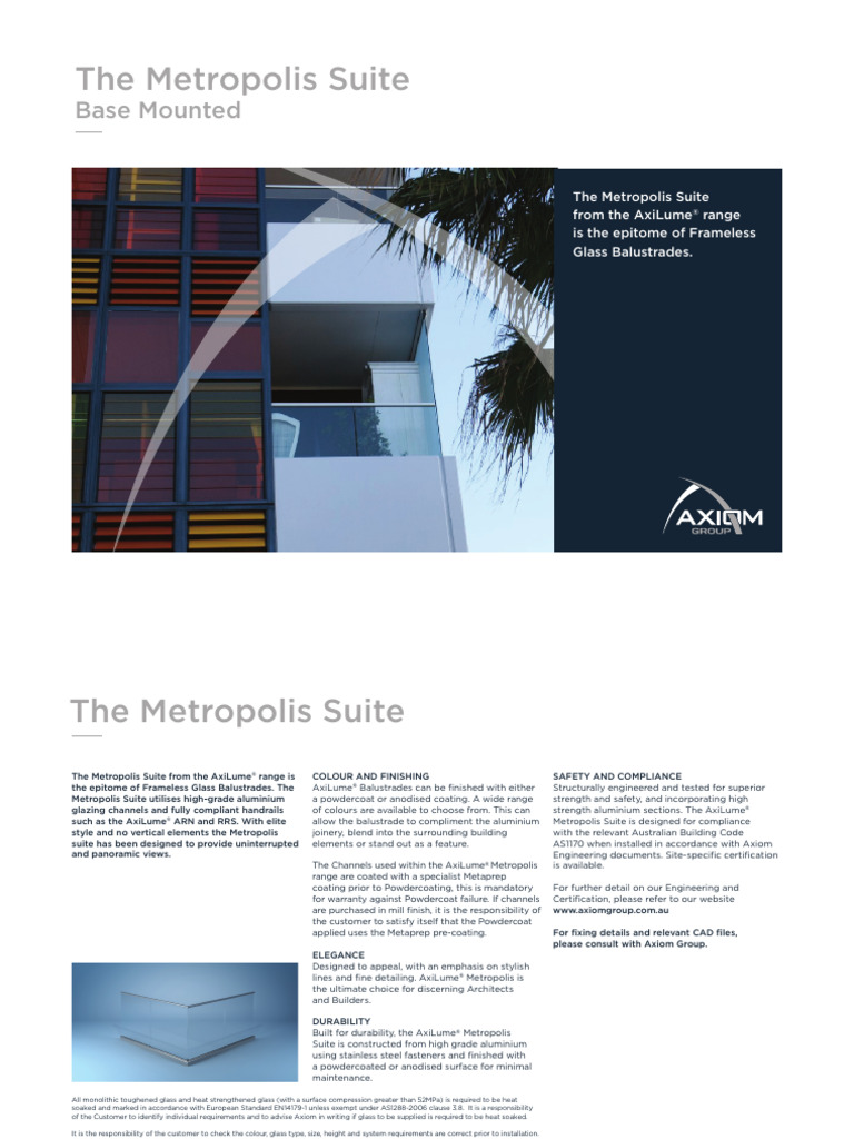 Metropolis (Base Mounted) | PDF