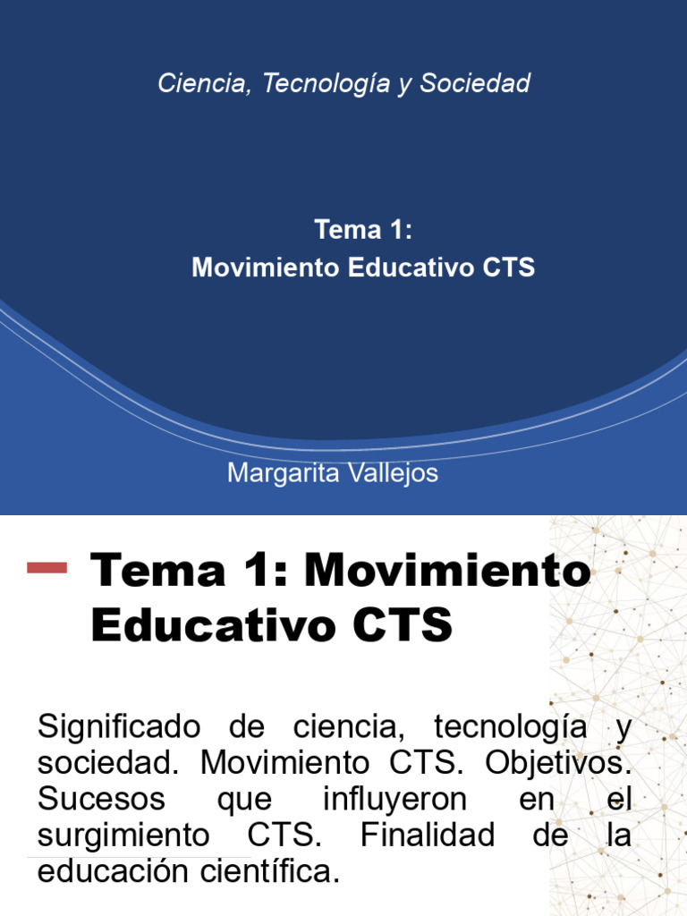 Tema 1 Movimientos CTS MV | PDF