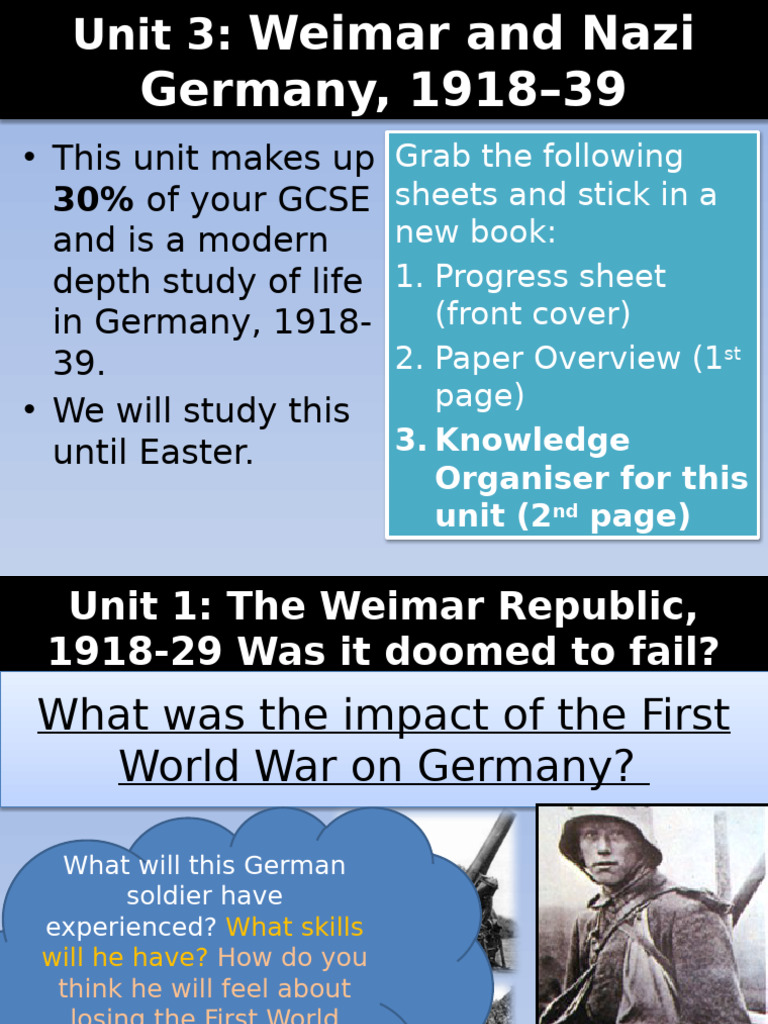 Legacy of WW1 | PDF