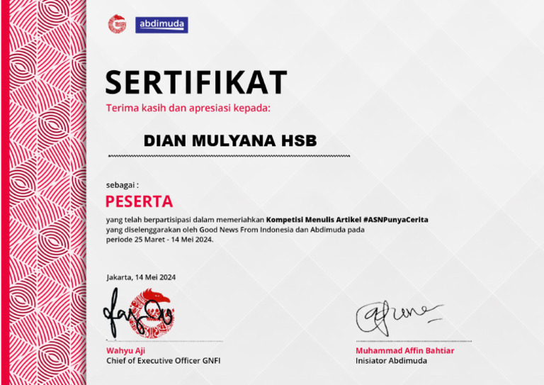 Dian Mulyana HSB | PDF