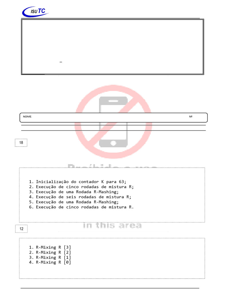 Exame SICO 1 Época-Versão Final Correccao 2023 | PDF