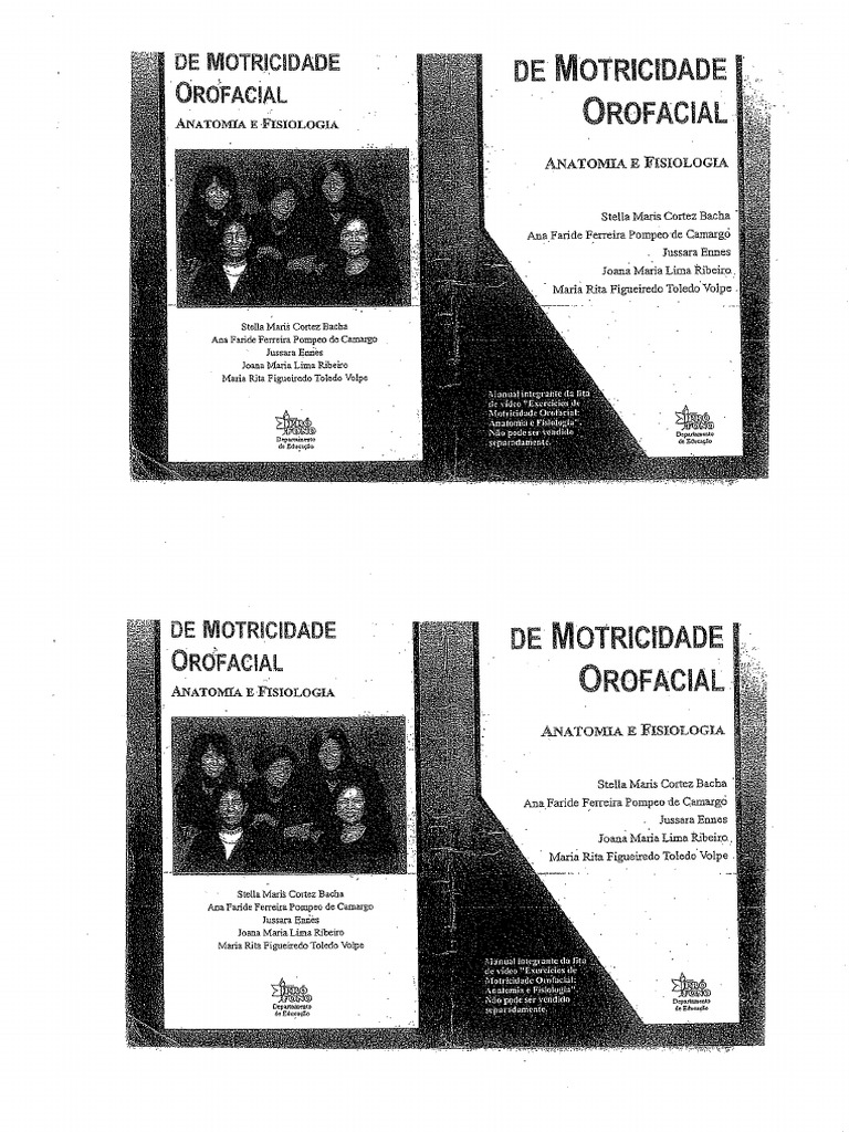 Livro - Exercícios de Motricidade Orofacial | PDF