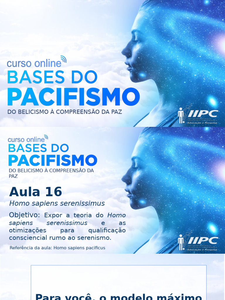Aula 16 - Homo Sapien Serenissimus | PDF