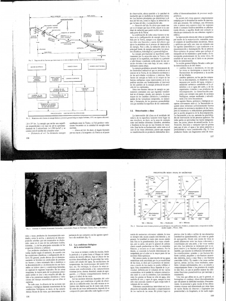 Cap. 4 Formas Del Modelado Terrestre | PDF