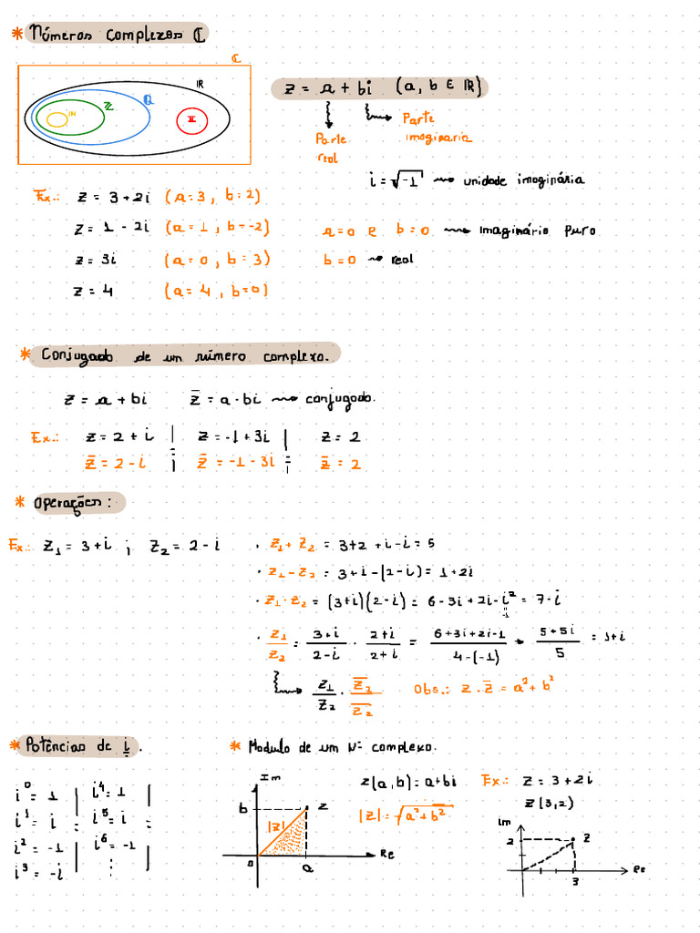 Números Complexos | PDF
