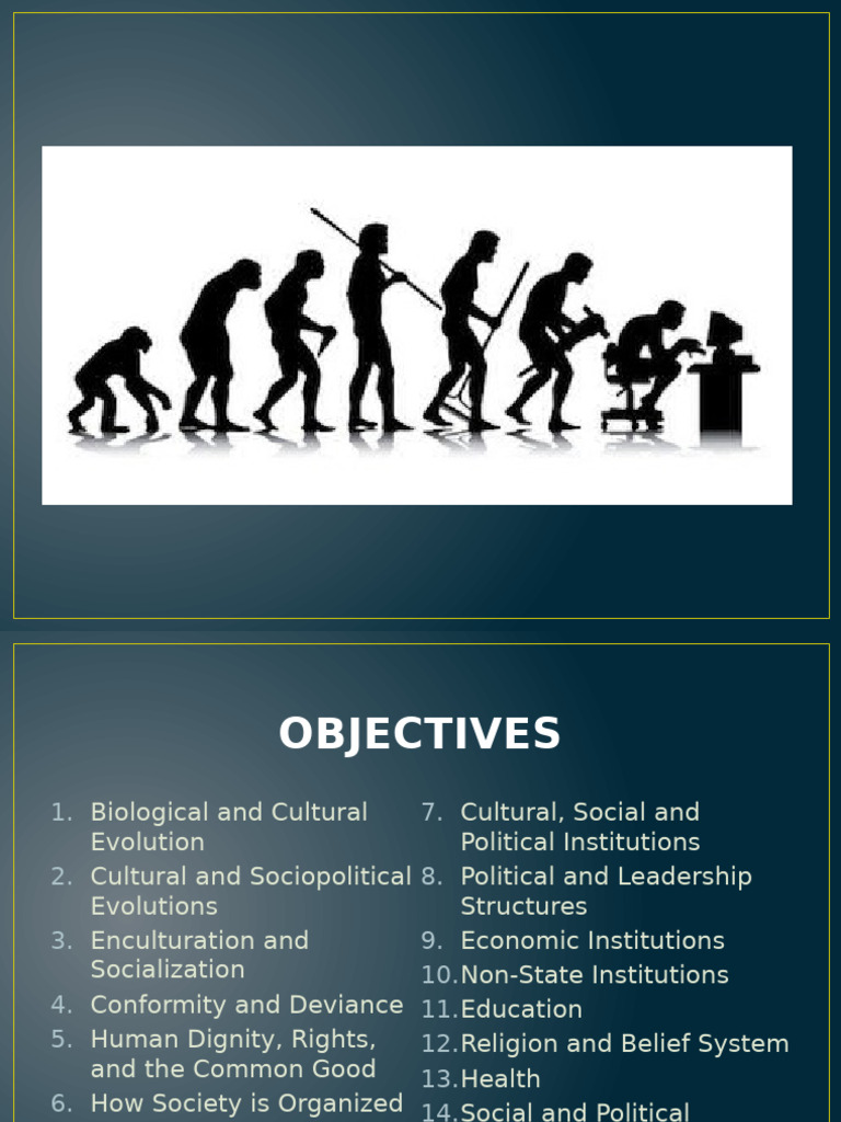 1 Human Biocultural and Social Evolution | PDF | Homo | Paleoanthropology