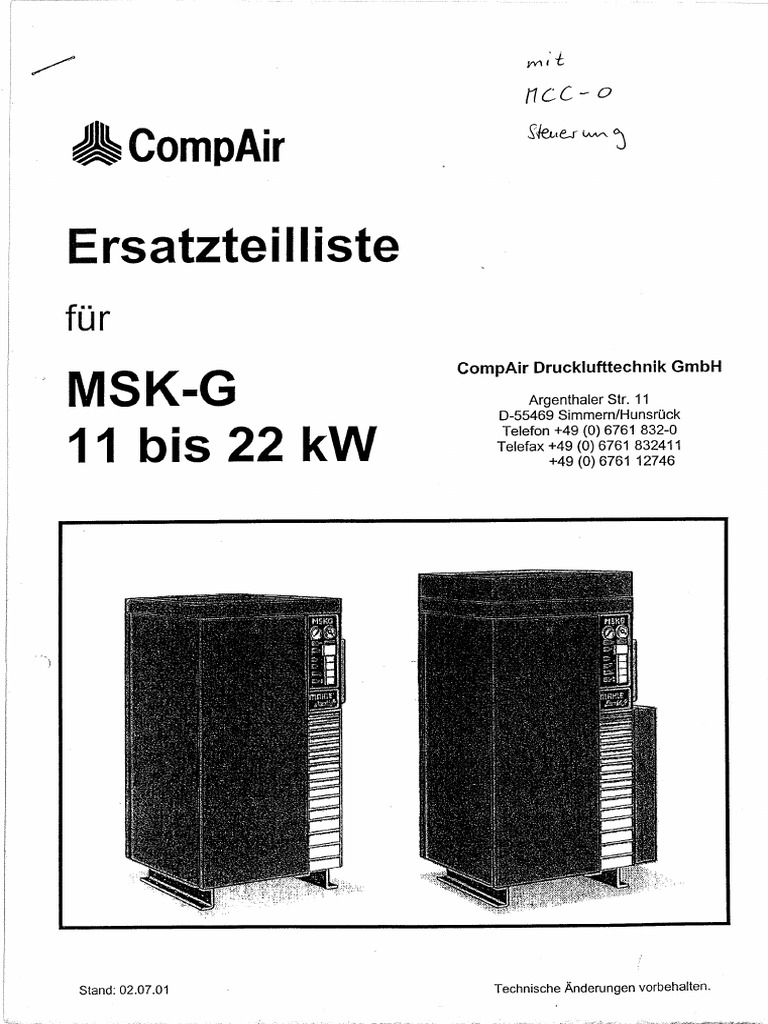 Manual Piese PT MSK-G 11 - 22 | PDF