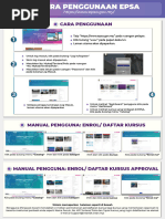 Langkah Mudah Penggunaan EPSA | PDF