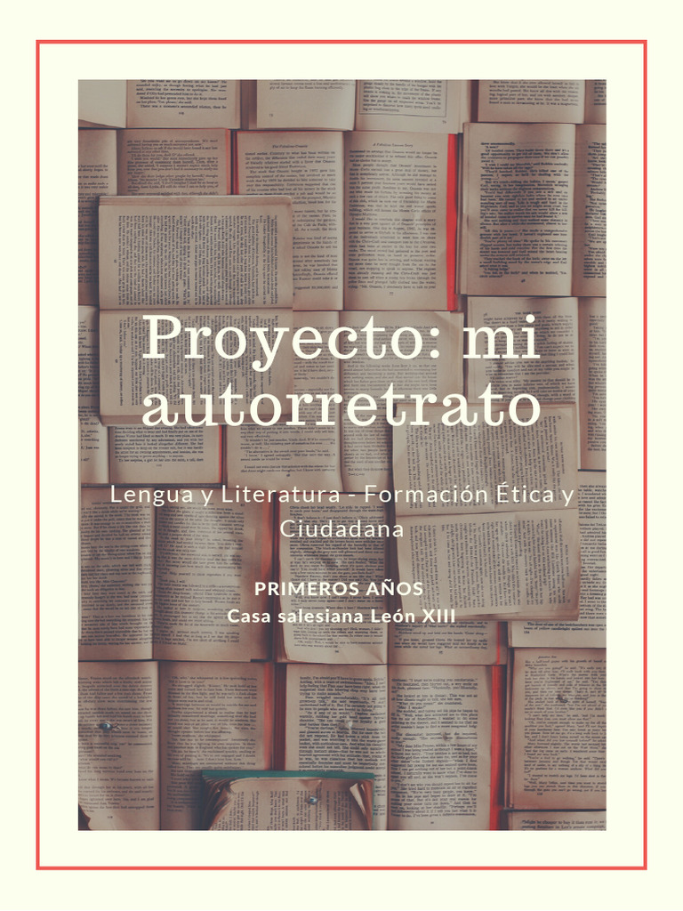 Proyecto Mi Autorretrato | PDF