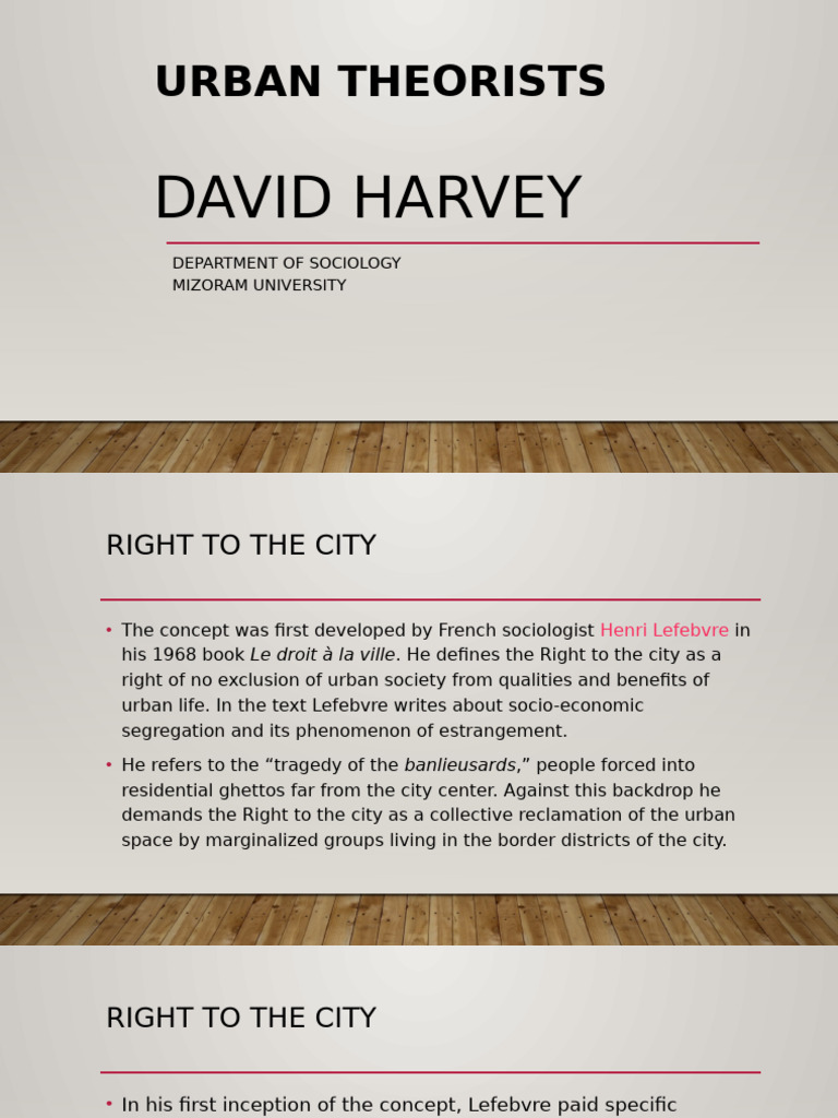 David Harvey | PDF