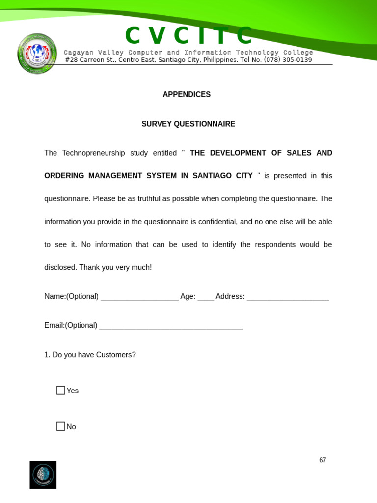 APPENDICES | PDF